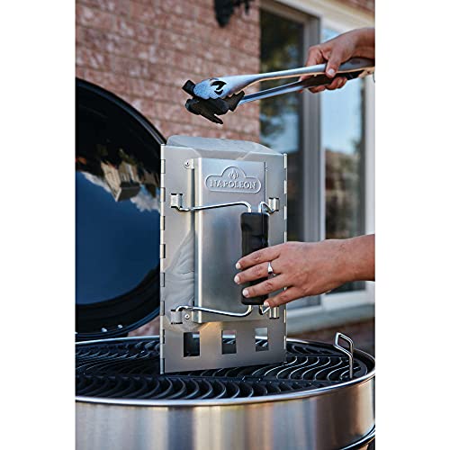 Napoleon Grills PRO22K-LEG-2 PRO22KLEG2 Charcoal Kettle Grill, Black