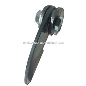 Burn Shop Large BBQ Smoker Hinge 8 x 2 1/4" 3 Peice