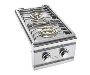 summerset trl series built-in double side burner (trlsb-2-lp), propane