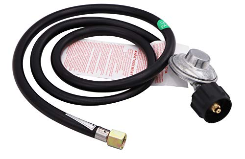 6.5 Feet Propane Heater Hose Regulator QCC1 for Fire Pit Grill Heater-Replacement Propane Hose and Gas Grill