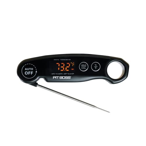 PIT BOSS Digital Meat Thermometer, Black