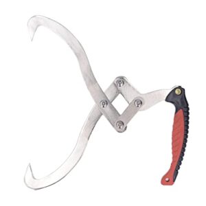 Shanrya Log Tongs, Labor Saving Practical Logging Tongs Manual for Garden Wood Handling