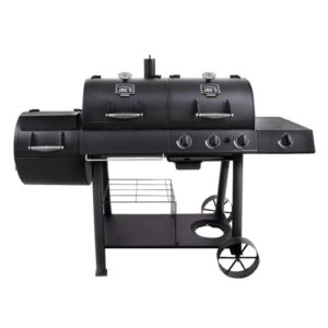 char-broil oklahoma joe's charcoal/lp gas/smoker combo