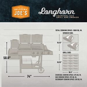 Char-Broil Oklahoma Joe's Charcoal/LP Gas/Smoker Combo