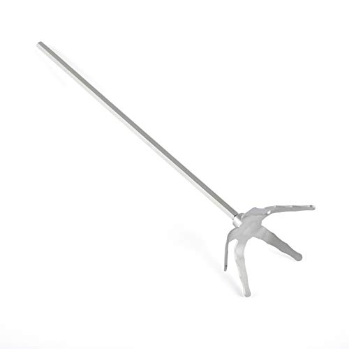 DELSbbq 3 Inch Stainless Steel Pork Puller Used with Standard Hand Drill