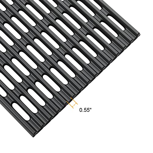 SafBbcue 17-Inch Heavier Grates for Nexgrill Replacement Parts 720-0830H 720-0830D Nexgrill 720-0888N Replacement Parts 4 Burner Nexgrill Parts, Cast Iron -2 Pack