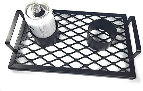 Veristic Accents Heavy Duty Double Beer Can Chicken Roasting Tray - Holds 2 Large Birds - Large Handles - Beer Can Chicken Holder for Grill and Smoker - Complete with Portable Meat Thermometer