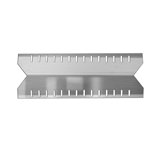 Kalomo 19 9/16” Stainless Steel Grill Heat Plates Heat Shield Tent Burner Cover BBQ Gas Grill Replacement Parts for Huntington 6301-24, 30040HNT, Broil-Mate 24025BMT, Fiesta, Master Forge 30030MSF