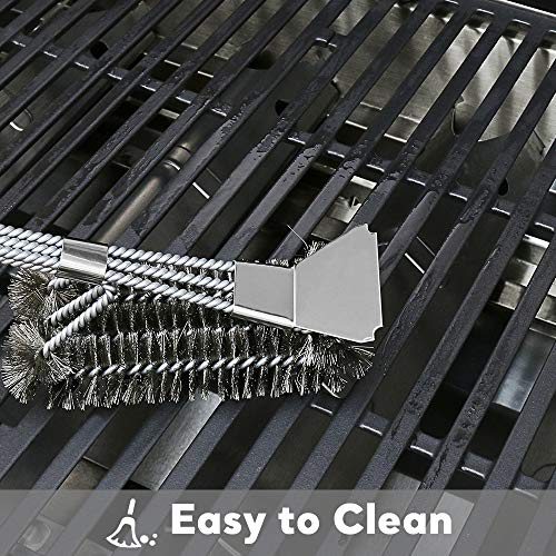 Uniflasy 15 Inch Cast Iron Grill Cooking Grid Grate for Weber Old Spirit 200 Series, Spirit E/S 200 & 210 with Side Control Panel, Spirit 500, Genesis Silver A, for Weber 7522 7523 7521 65904 65905