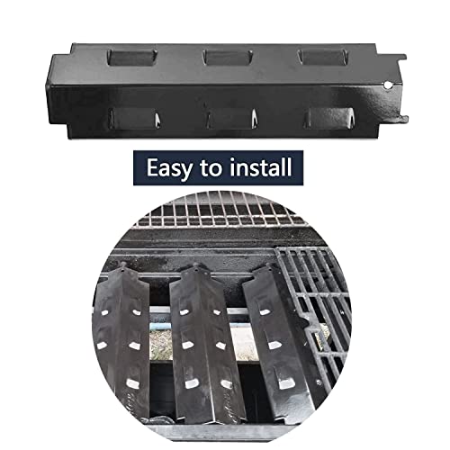 Hongso 16 13/16" Grill Grates and 14 5/8" Heat Plates for Charbroil 463439915 463436413 461442114, Thermos 461442114, Master Chef Grills