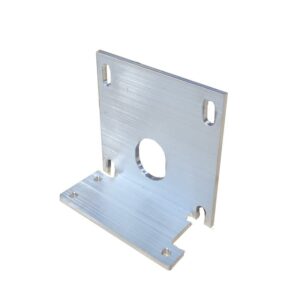 aluminum auger motor stabilizing bracket for pellet grills- stop the auger motor flop! made in the usa