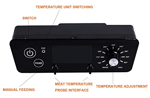 Pit Boss Control Board, Digital Thermostat Controller Kit Replacement for Pit BOSS 4 Series Vertical Pellet Smoker