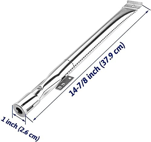 Utheer Grill Replacement Parts for Home Depot Nexgrill 720-0830H, 5 Burner 720-0888 720-0888N 720-0888S Gas Grill, Included 5 Grill Burner Tube, 5 Heat Plates, 2 Cooking Grate and 5 Ignitor Wire Kit