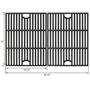 Utheer Grill Replacement Parts for Home Depot Nexgrill 720-0830H, 5 Burner 720-0888 720-0888N 720-0888S Gas Grill, Included 5 Grill Burner Tube, 5 Heat Plates, 2 Cooking Grate and 5 Ignitor Wire Kit