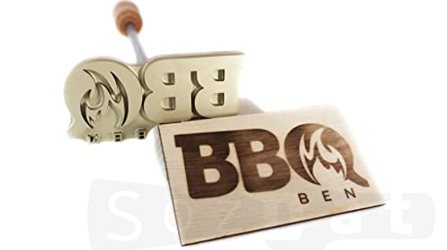 SozDat Custom Cake Branding Iron | Meat Branding Iron for Grilling | Meat Brander Personalized | Steak Branding Irons Personalized | Food Branding Iron | BBQ Branding Iron