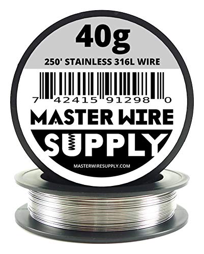 Stainless Steel 316L - 250' - 40 Gauge Wire