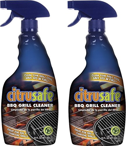 Bryson Industries Grill Cleaning Spray - BBQ Grid And Grill Grate Cleanser By Citrusafe (23 oz) (2, 23 oz)