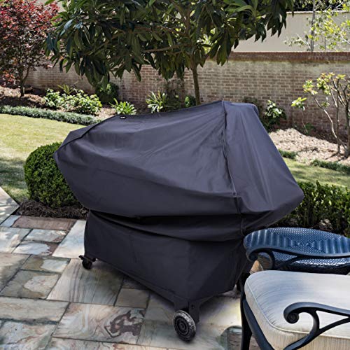 Char-Broil 2346444P04 55-inch Large Smoker Cover, Black