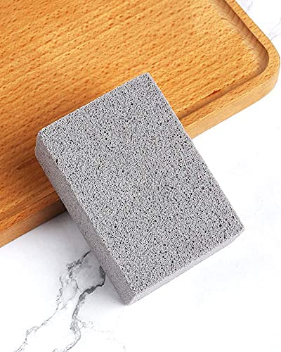 Safe Blackstone Griddle Scraper Cleaning Brick Block Kit - 3 Pack Ecological Clean Stone Magic Cleaner for Grill, Removing Stains BBQ,Pool,Racks,Baking Steel,Oven,Flat Top Cookers,Utensils,Toilet