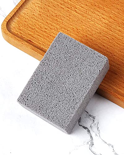 Safe Blackstone Griddle Scraper Cleaning Brick Block Kit - 3 Pack Ecological Clean Stone Magic Cleaner for Grill, Removing Stains BBQ,Pool,Racks,Baking Steel,Oven,Flat Top Cookers,Utensils,Toilet