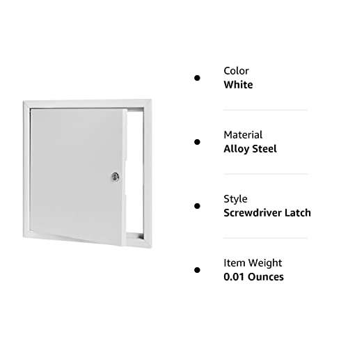 Premier Access Panel 24 x 24 Metal Access Door for Drywall 3000 Series Access Panel for Wall and Ceiling Electrical and Plumbing (Screwdriver Latch)