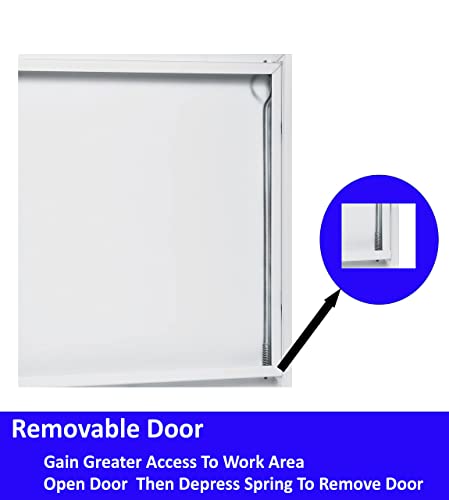 Premier Access Panel 24 x 24 Metal Access Door for Drywall 3000 Series Access Panel for Wall and Ceiling Electrical and Plumbing (Screwdriver Latch)