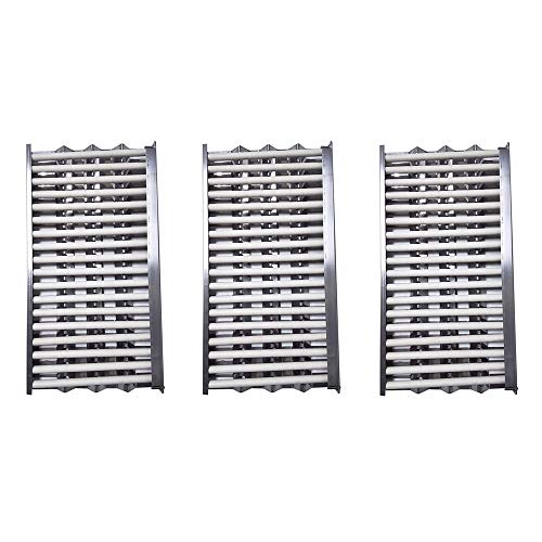 Htanch SN2911 (3-Pack) PN9123 (3-Pack) DCS Radiant Tray,Heat Plates & Ceramic Rod Complete for DCS 27DBQ, 27DBQR, 27DBR, 27DSBQ, 27DSBQR, 27FSBQ, 27FSBQR, 36DBQ, 36DBQAR, 48DBQ, 48DBQAR, 48DBQR