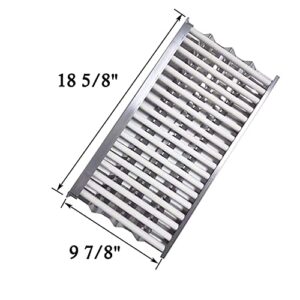 Htanch SN2911 (3-Pack) PN9123 (3-Pack) DCS Radiant Tray,Heat Plates & Ceramic Rod Complete for DCS 27DBQ, 27DBQR, 27DBR, 27DSBQ, 27DSBQR, 27FSBQ, 27FSBQR, 36DBQ, 36DBQAR, 48DBQ, 48DBQAR, 48DBQR