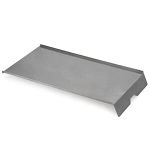 stanbroil steel drip pan heat baffle replacement for traeger 34 series and newer tex, tex elite pellet smoker grills