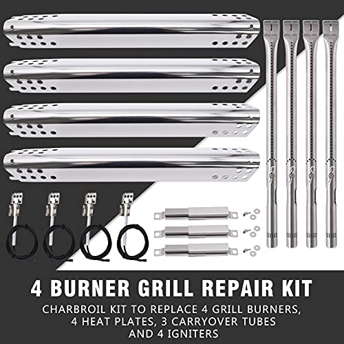 Grill Replacement Parts for Charbroil Advantage 463344015 463343015 463433016 463240015 463432215 463240115 463642116 463235815 463370015 Gas Grill, G458-0018-W1 G432-8M00-W1 G4580018W1 G4328M00W1