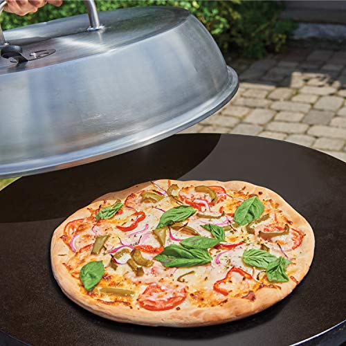 Cuisinart CGG-888 Grill Stainless Steel Lid 22-Inch Round Outdoor Flat Top Gas, 360° Griddle Cooking Center & CGWM-003 360° Griddle Cooking Center Cover