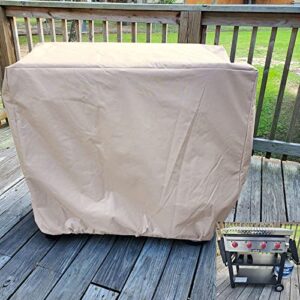 Westeco Grill Cover for Camp Chef FTG600 Flat Top Grill, Pit Boss 757GS, Camp Chef 4 Burner Griddle Cover 40 Inch Waterprooof Cooler Cart Rolling Ice Chest Cover Prep Table Covers