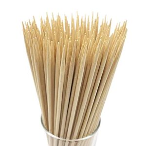 my sales ideal kitchen bamboo skewers, 12 inch - 100pk, 100% natural bamboo