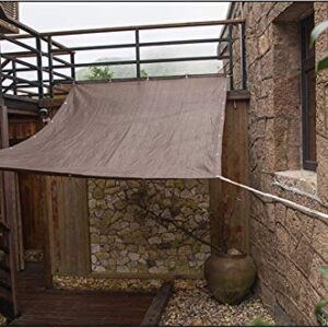 Privacy Fence Screen Cover for Balcony Porch Verandah Deck Patio Backyard, Windscreen Covering Fabric Railing Up to 90%-95% Blockage, Brown (Size : 3mX6m)