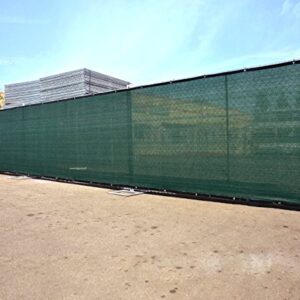 TruePower Privacy Fence Screen 6' Tall x 50'' Long - Green for Patio, Deck, Balcony, Backyard, Fence, Apartment Privacy