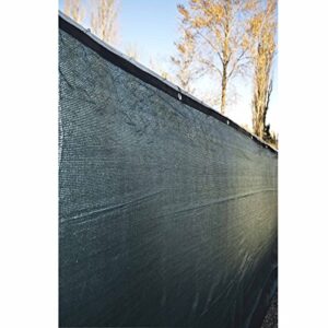 TruePower Privacy Fence Screen 6' Tall x 50'' Long - Green for Patio, Deck, Balcony, Backyard, Fence, Apartment Privacy