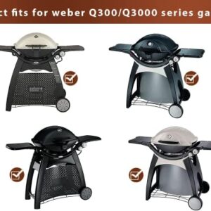 QuliMetal 7584 7646 Cooking Grates for Weber Q3200 Q320 Q300 Q3000 57060001 586002 426001 56010049, 2 Packs