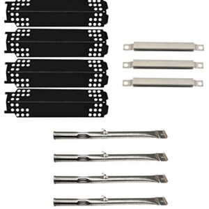 Hongso Repair Kit Replacement for Charbroil 463436213, 463436214, 463436215, 463234413, 467300115, Thermos 466360113, Heat Plates G432-0096-W1, Grill Pipe Burner Tubes G432-Y700-W1, Crossover Tubes