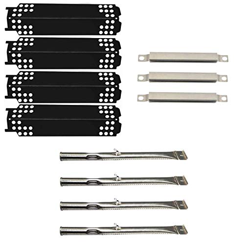 Hongso Repair Kit Replacement for Charbroil 463436213, 463436214, 463436215, 463234413, 467300115, Thermos 466360113, Heat Plates G432-0096-W1, Grill Pipe Burner Tubes G432-Y700-W1, Crossover Tubes