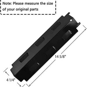 Metal Club Repair Kit for Charbroil 463230515 463239915 463230514 463230513 463230512 463230511 Grills, 5-Pack Heat Tents & Grill Burners, 4-Pack Carry Over Tubes Replacement