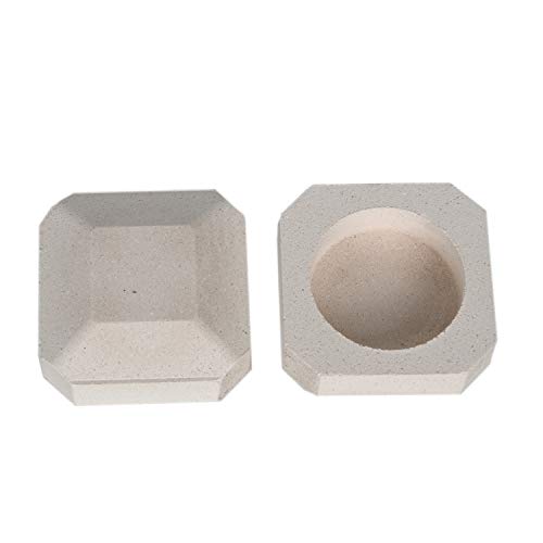 GasSaf Ceramic Briquettes Replacement for Lynx L27, L30, CS30 Gas Grill, Set of 50 PCS briquettes