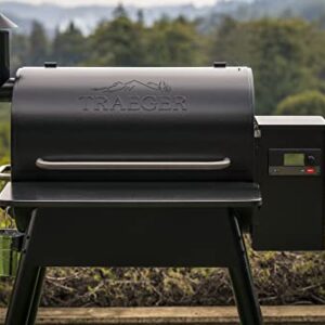 Traeger Pellet Grills BAC442 Pro 780 Ironwood 885 Folding Front Shelf, Large, Black