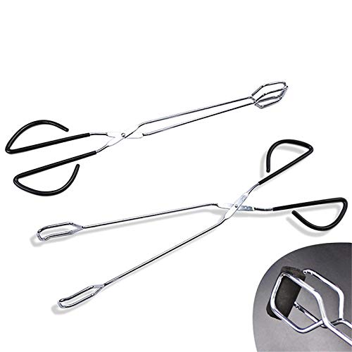 JAHH BBQ Tongs Kitchen Tongs Clip Clamp Stainless Steel Food Tongs Cooking Scissors Tongs Buffet Pliers Barbecue