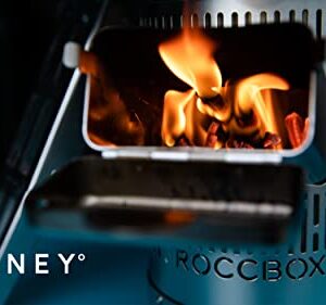 Roccbox Wood Burner 2.0, Accessories, Wood Fire, Outdoor Cooking, Burning, Backyard, Use with Gozney Roccbox Pizza Oven