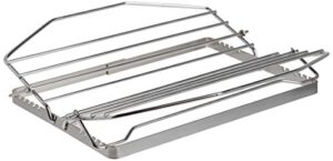 norpro 275 adjustable roast rack nickel-plated, 11 inches, silver