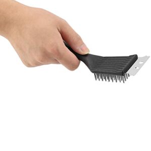 Grill Brush, Uniform Pressure Effective BBQ Grill Brush, Barbecue Net for Family Kitchen