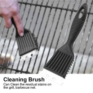 Grill Brush, Uniform Pressure Effective BBQ Grill Brush, Barbecue Net for Family Kitchen