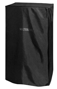 masterbuilt mb20080210 electric smoker cover, 40 inch, black