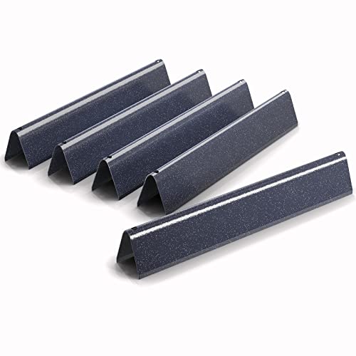 QuliMetal 15.3" Flavorizer Bars for Weber Spirit 300, Spirit II 300 Series, E310 E320 E330 S310 S320 S330 Grills with Front Controls, Porcelain Steel Heat Plates Fits for Weber 7636