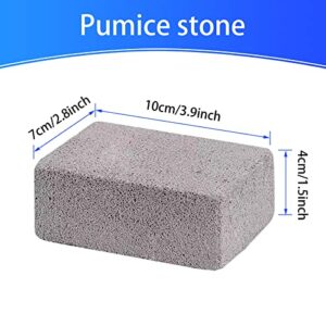 BenMountain Pumice Stone for  Toilet Cleaning, BBQ Grills Cleaning and Remove Water Rings Stains on Toilets Bowls, Bathtubs, and Pool Shower Tiles (1)